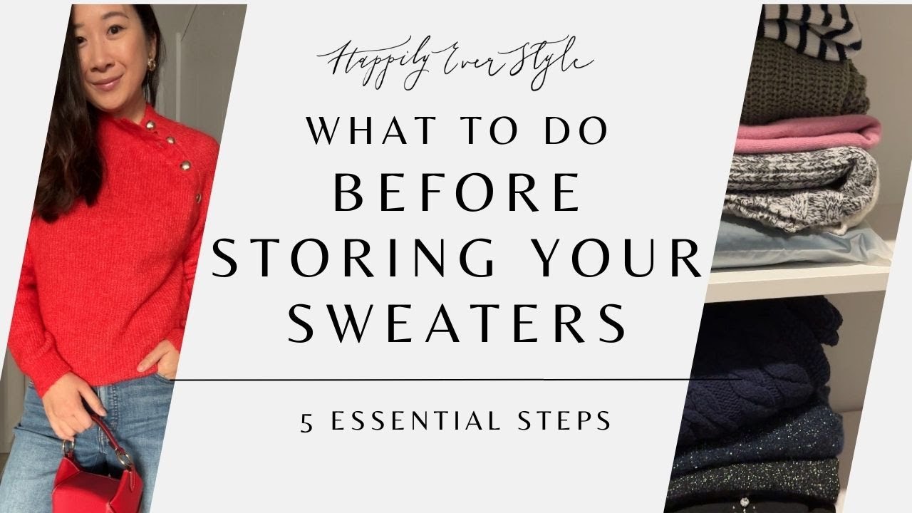 How to store sweaters the right way: 5 essential steps you can't skip ...