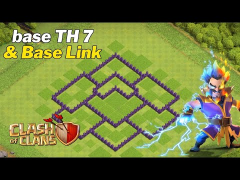 Unbeatable TH7 Base Design for 2024 | Anti 3-Star, Anti Dragon, and ...