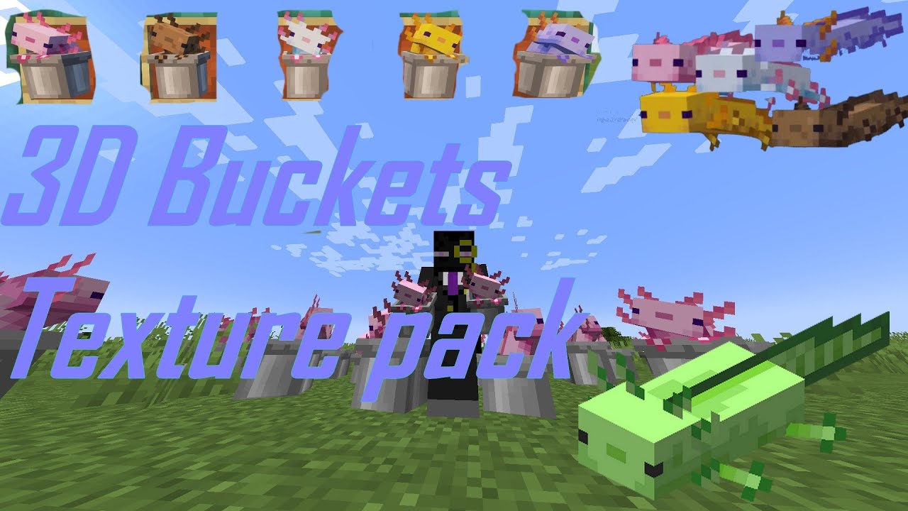Improved Buckets Texture Pack Download + Showcase - YouTube
