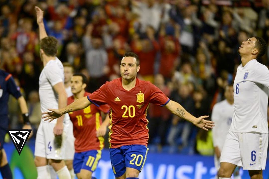 Spain vs England 2-0 -Highlights and Goals {Spanish comments} Soccer ...