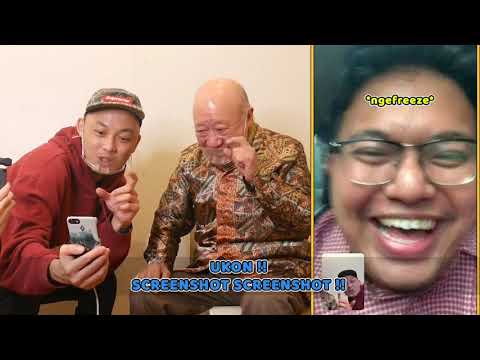 Kakek Sugiono video call artis INDONESIA | Kakek legend Sugiono si pemersatu bangsa