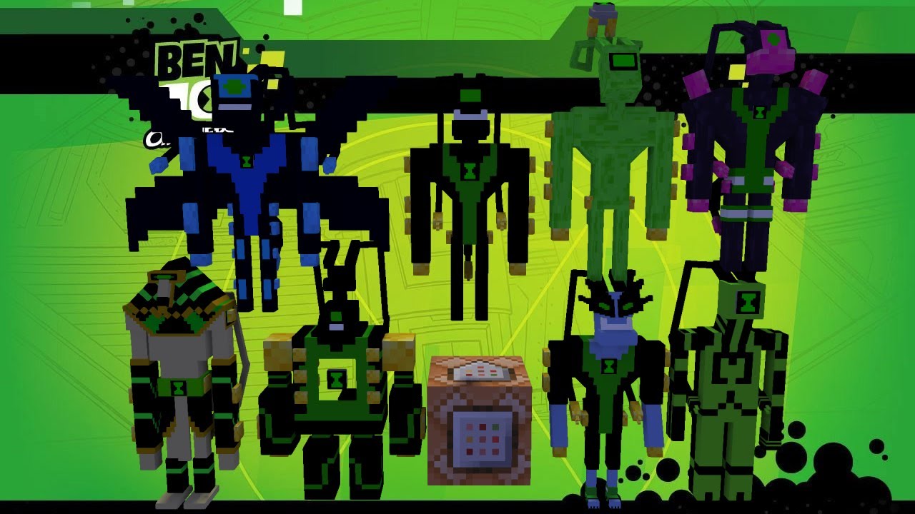 Feedback Biomnitrix Fusions | Minecraft Ben 10 Datapack [1.15.2] - YouTube