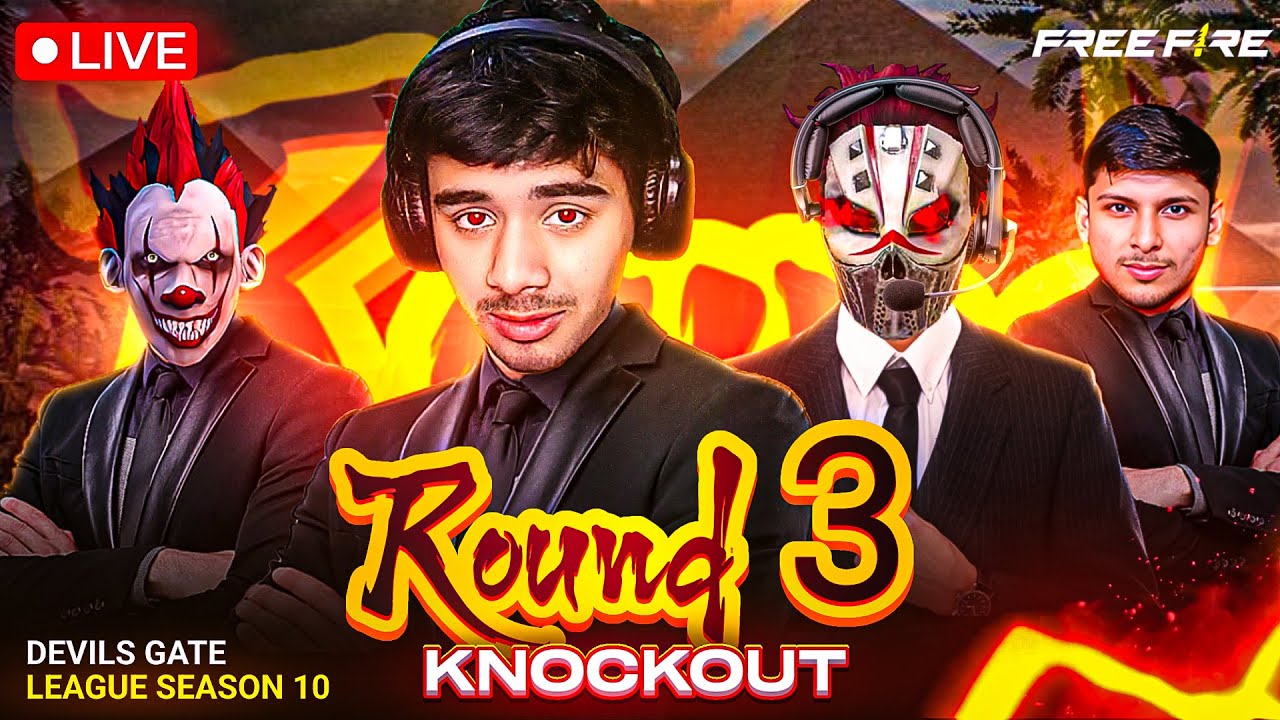 🔴[LIVE] ALL STARS CS TOURNAMENT || ROUND 3 KNOCKOUT || 10K PRICEPOOL ...