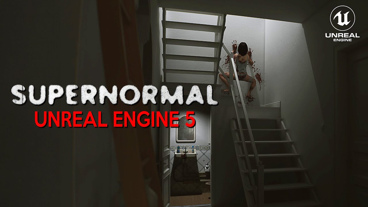 SUPERNORMAL New Trailer | MOST TERRIFYING Psycho-Horror Games in UNREAL ...