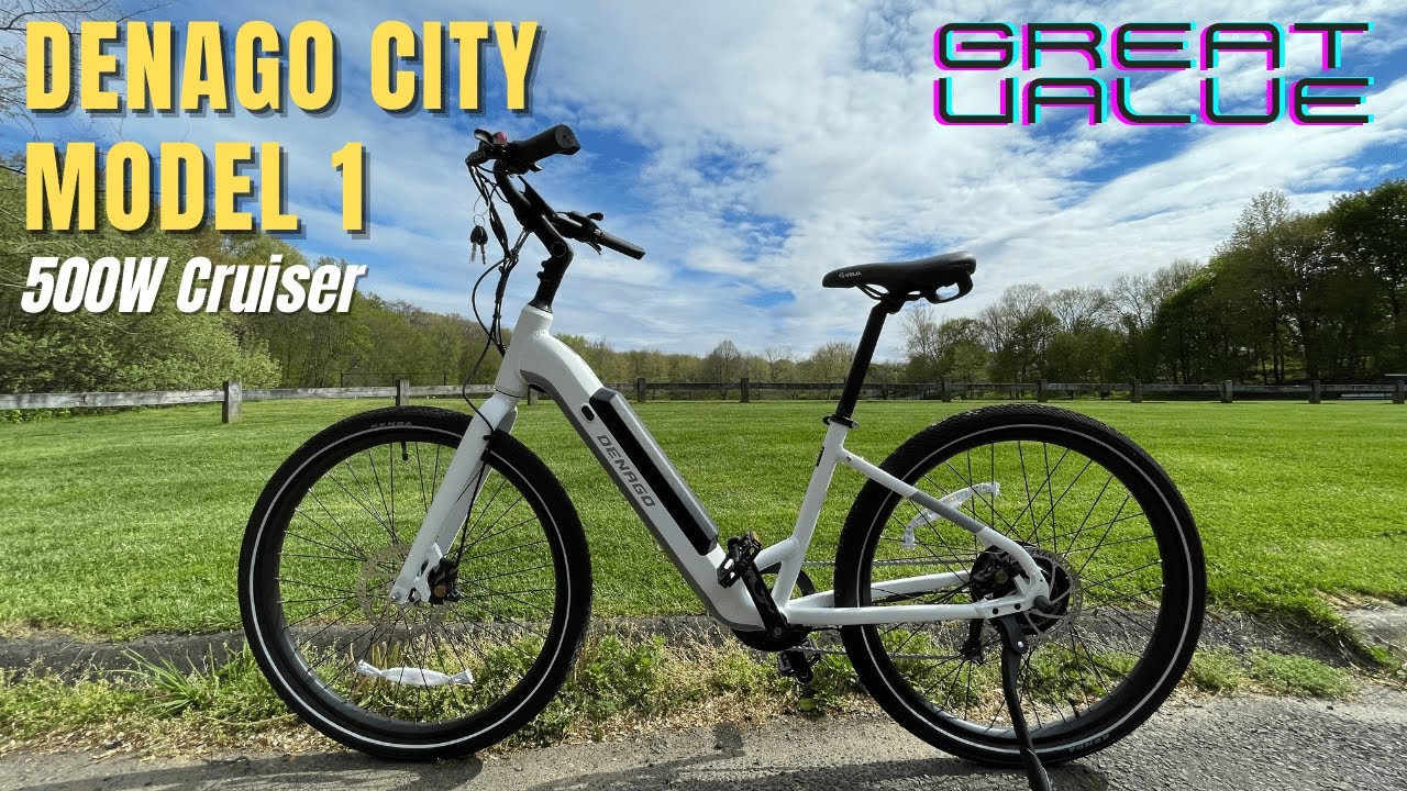 Denago City Model 1 - Step Thru Ebike Review - YouTube