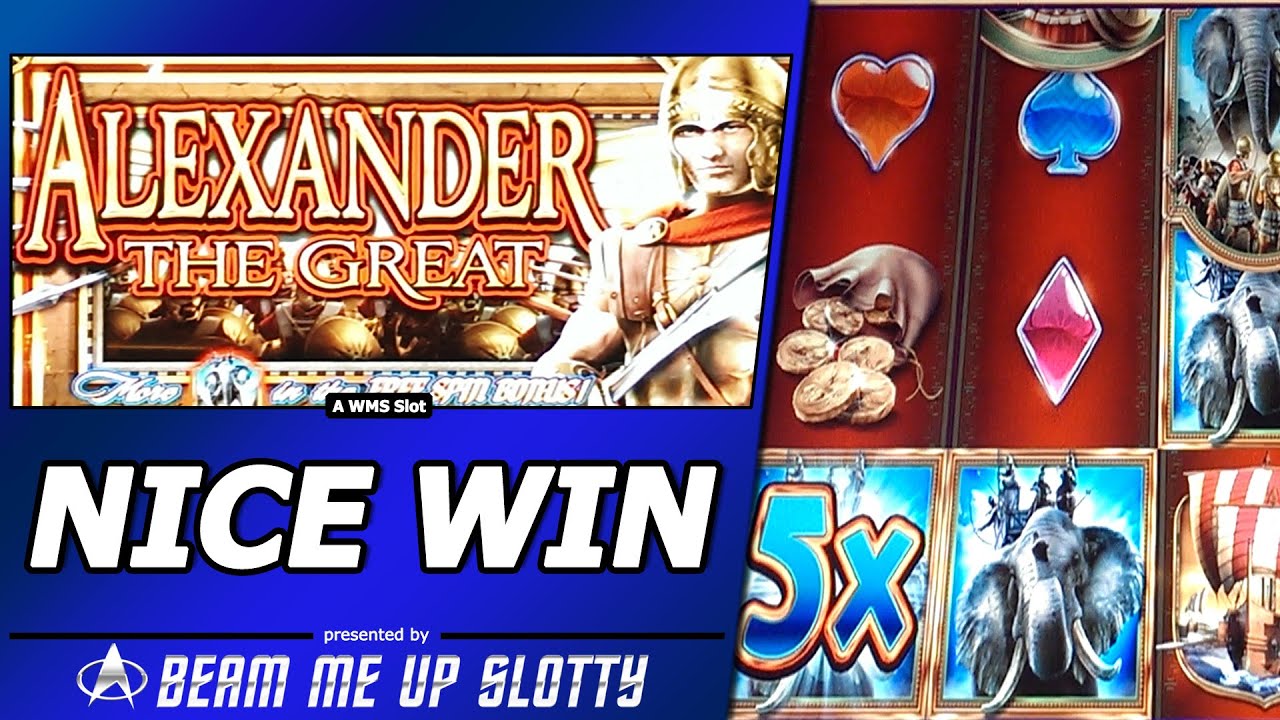 Alexander the Great Slot Bonus - Free Spins, Nice Win - YouTube