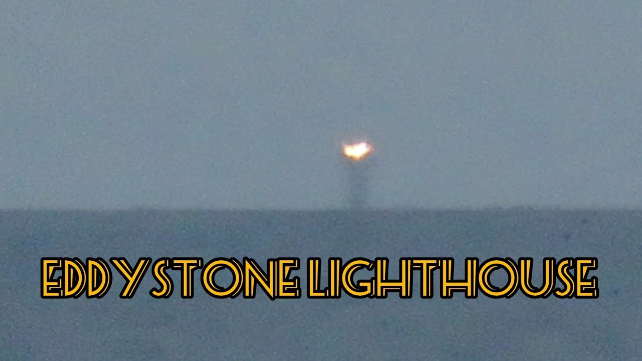 Eddystone Lighthouse viewed from Hope Cove 20240630 LATE EVENING - YouTube
