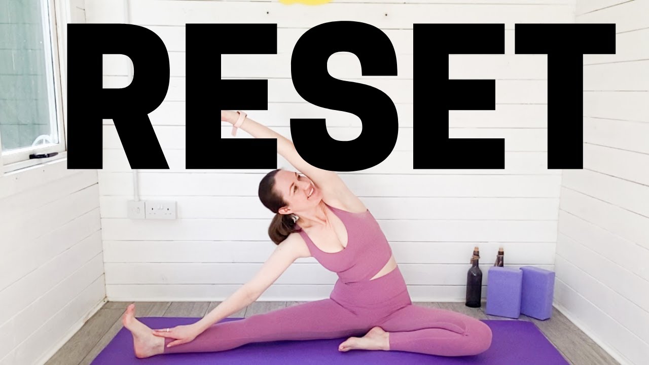 15 MINUTE RESET YOGA FLOW | Reset Full Body Yoga Flow | LEMon Yoga - YouTube