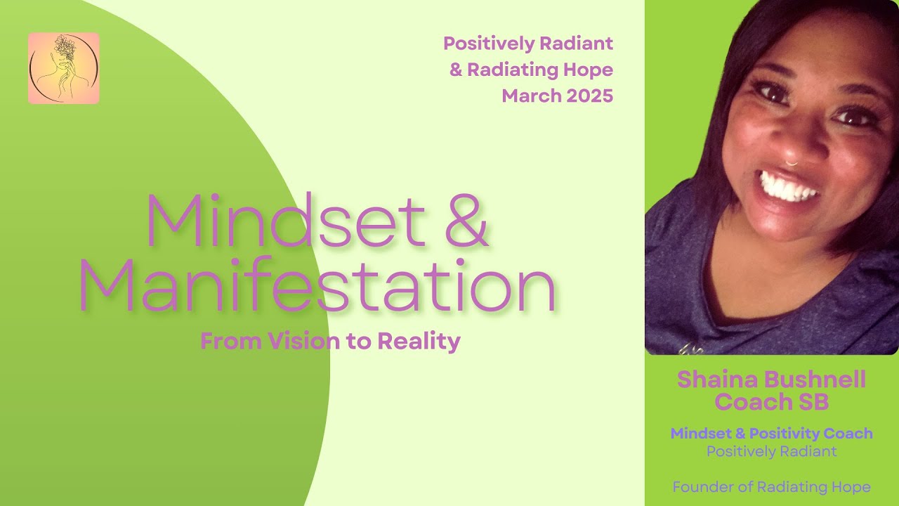 Mindset & Manifestation | From Vision to Reality (March Replay) - YouTube