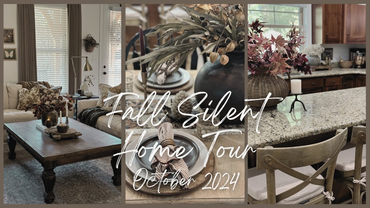 Fall Silent Home Tour | October 2024 - YouTube