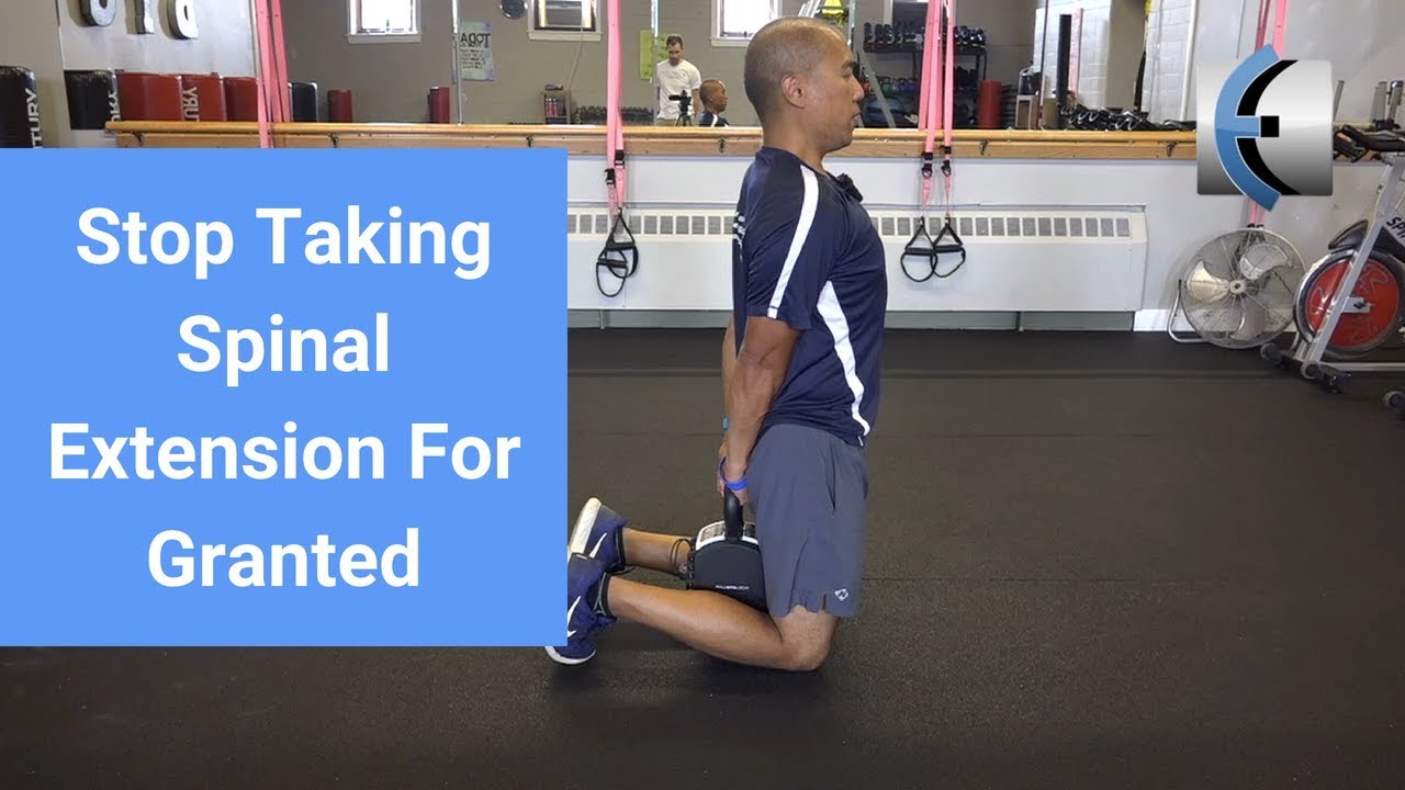 Best Exercise to Restore Neck and Back Extension - YouTube