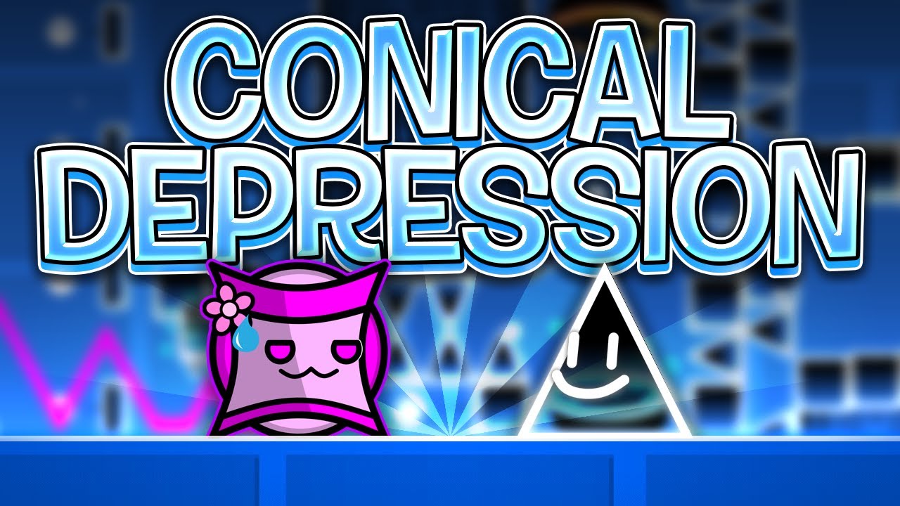 Conical Depression (Extreme Demon) by KrmaL | Geometry Dash - YouTube