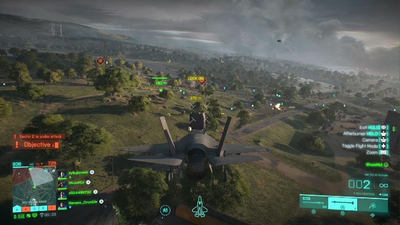 Battlefield 2042: F35E Hover Rules - YouTube