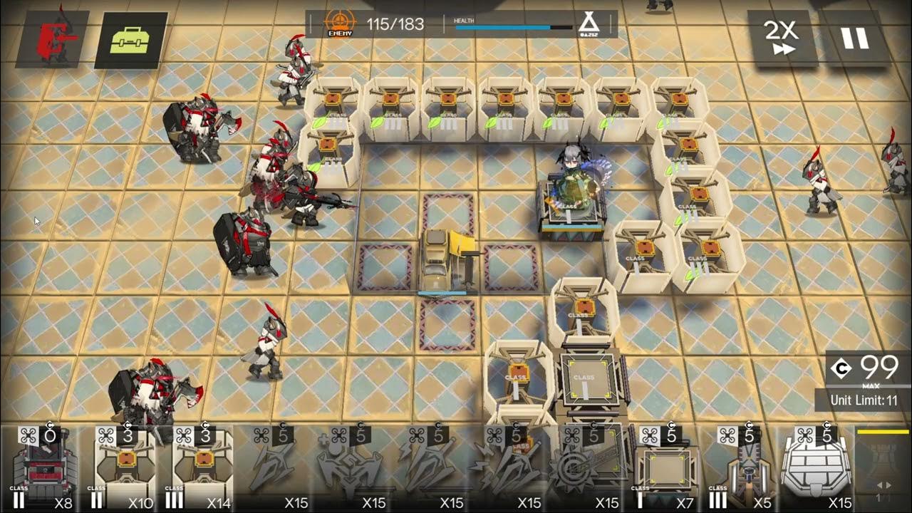 Arknights Reclamation Algorithm Contention Reiteration 4 Logos solo AFK ...