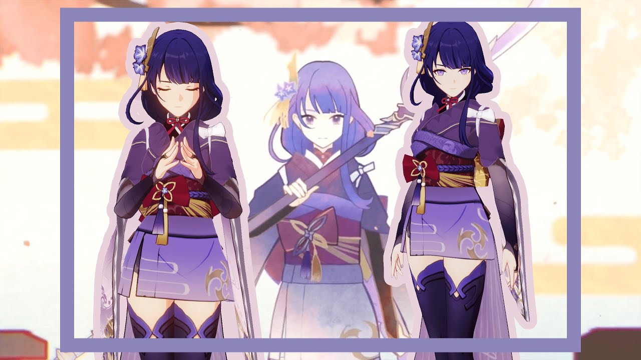 Raiden Shougun Ei Story Quest Outfit | genshin impact skin mod - YouTube