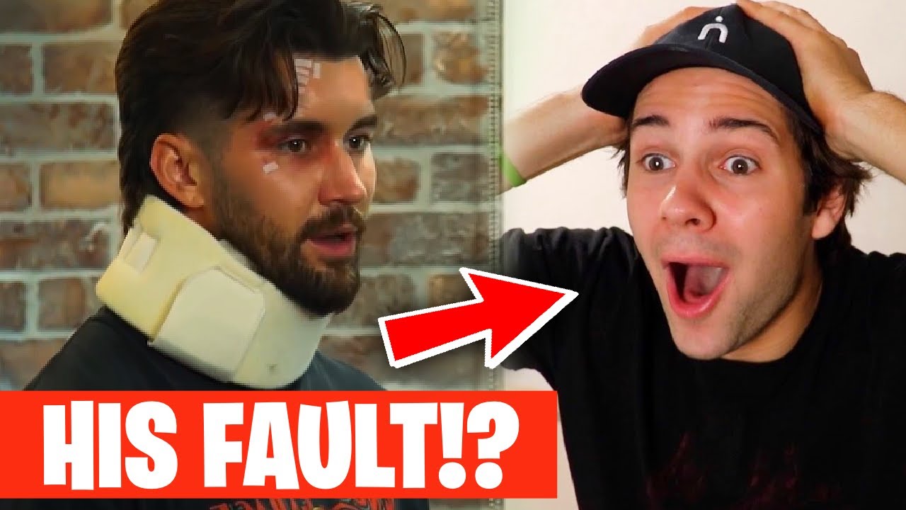 Jeff Wittek Reveals His Accident Was Due To David Dobrik Stunt - YouTube