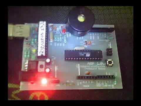 Playing the National Anthem Using Piezo Speaker AVR/Arduino - YouTube
