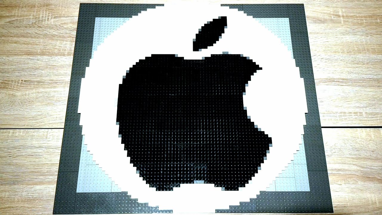 LEGO PIXEL ART | APPLE LOGO - YouTube