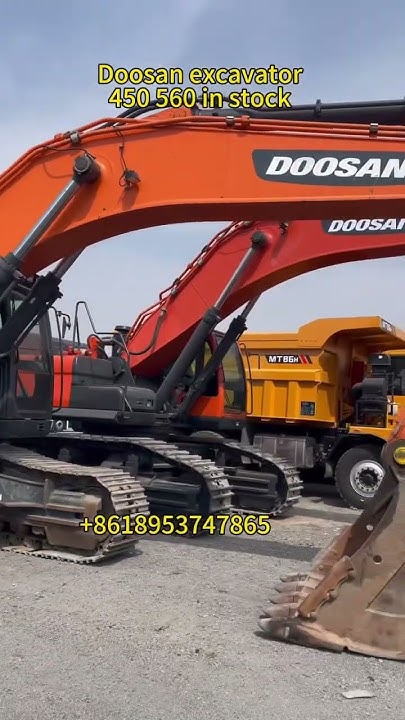 Used Doosan excavator DX450lc DX560 Doosan equipment China Amazing whole Doosan crawler ...