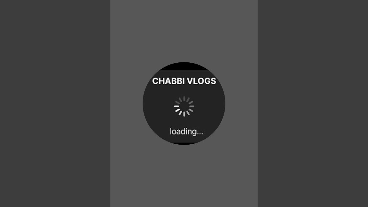 Chabbi vlog is live! - YouTube