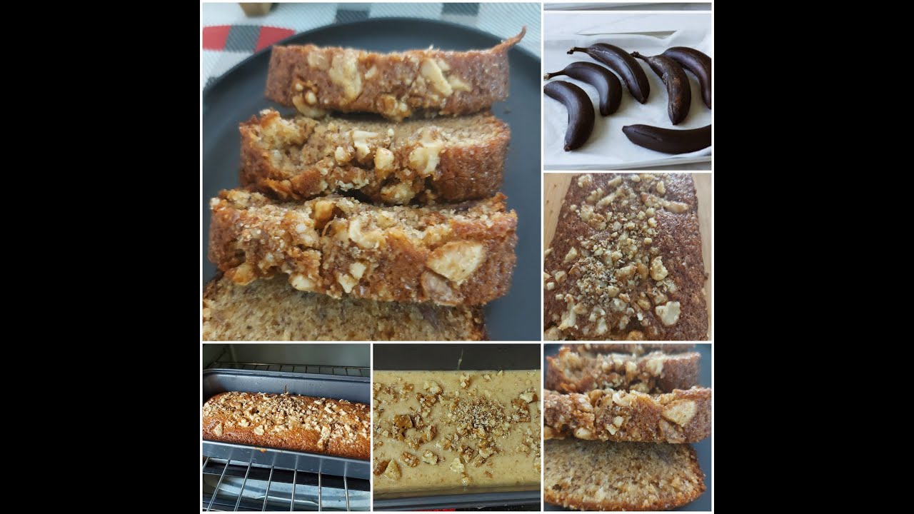 OverRipe Bananas Walnut loaf Cake with tips to bake well & REVIEW OF ...