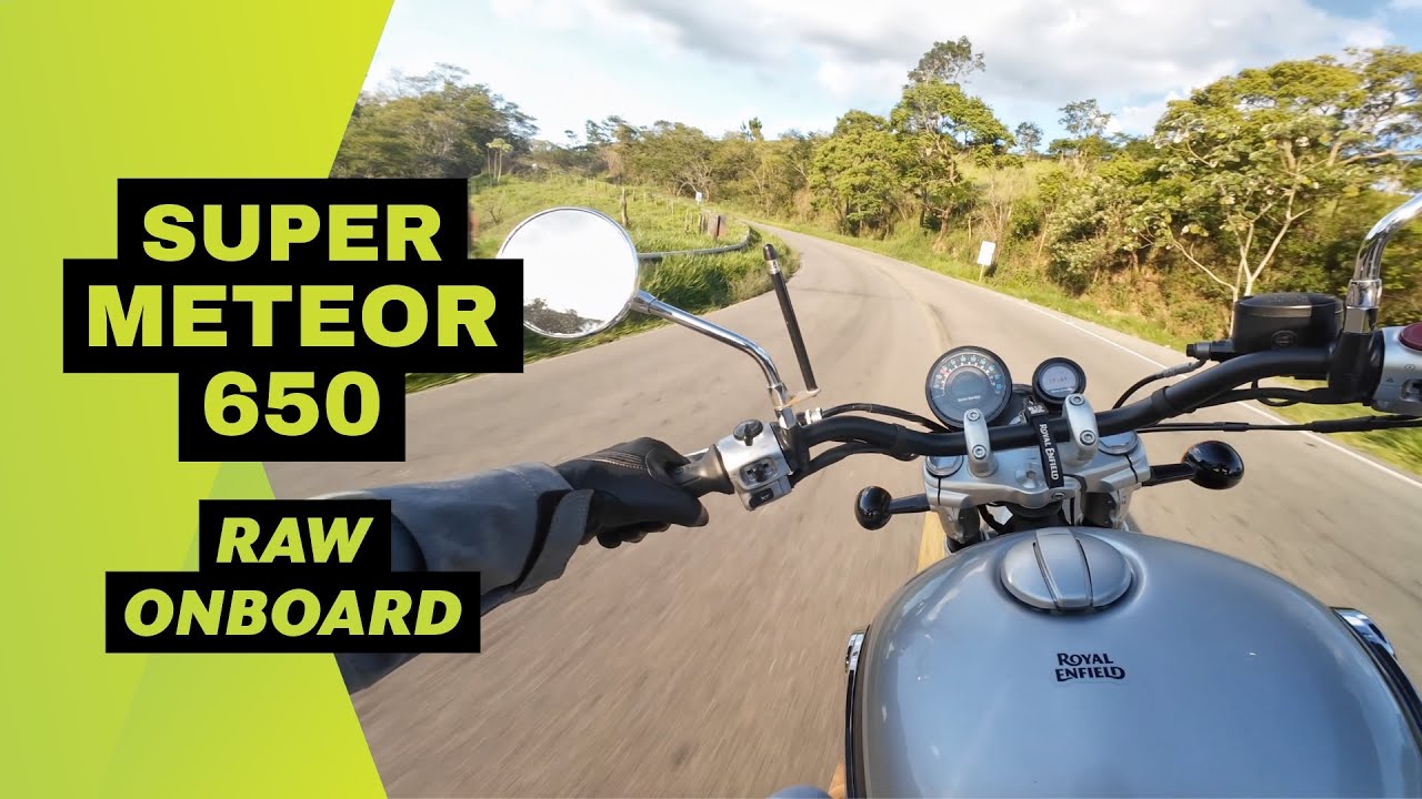 Super Meteor 650 Curves Riding - Pure sound - YouTube