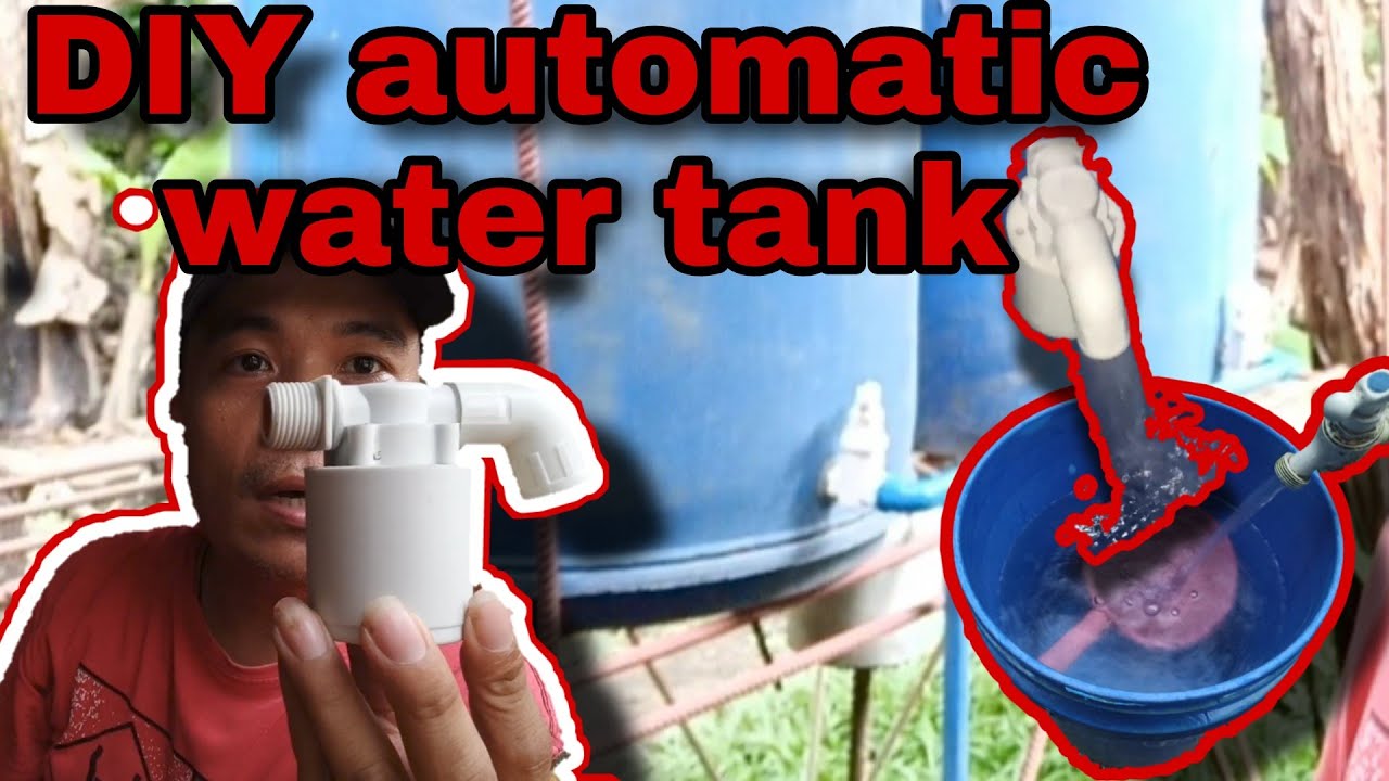 DIY automatic water tank - YouTube