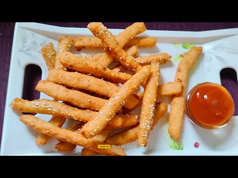 Japanese Potato Stick Recipe | Potato Stick Recipe |It's Juhi - YouTube