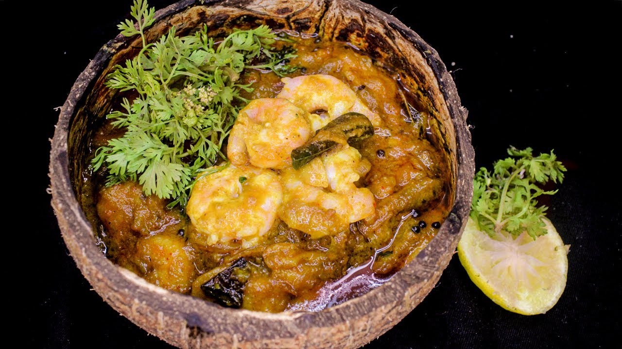 Prawns Masala South Indian Style | Prawns Curry | Prawns Masala | Easy ...
