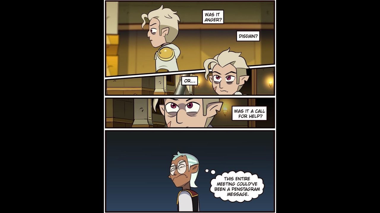 "HUNTER"to that eerie stare, Toh, comic - YouTube