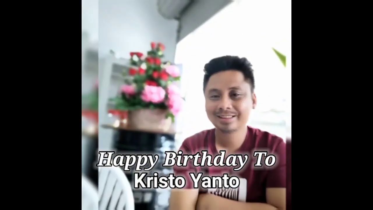 Celebrate Kristo Yanto Birthday 02.09.2020 - YouTube