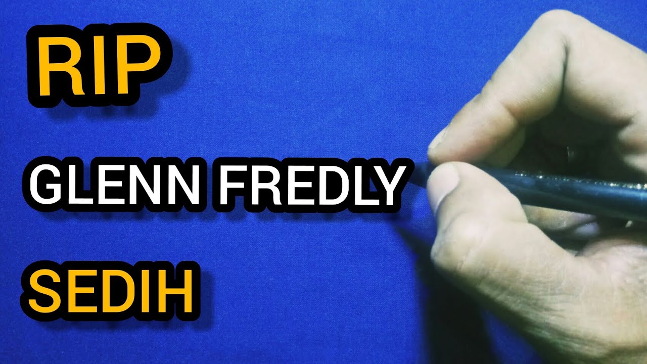CARA MENGGAMBAR KATA GLENN MENJADI GAMBAR GLENN FREDLY. RIP - YouTube
