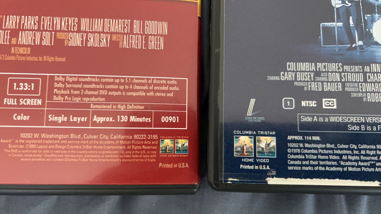 Testing Out Random Columbia Tristar DVDs - YouTube