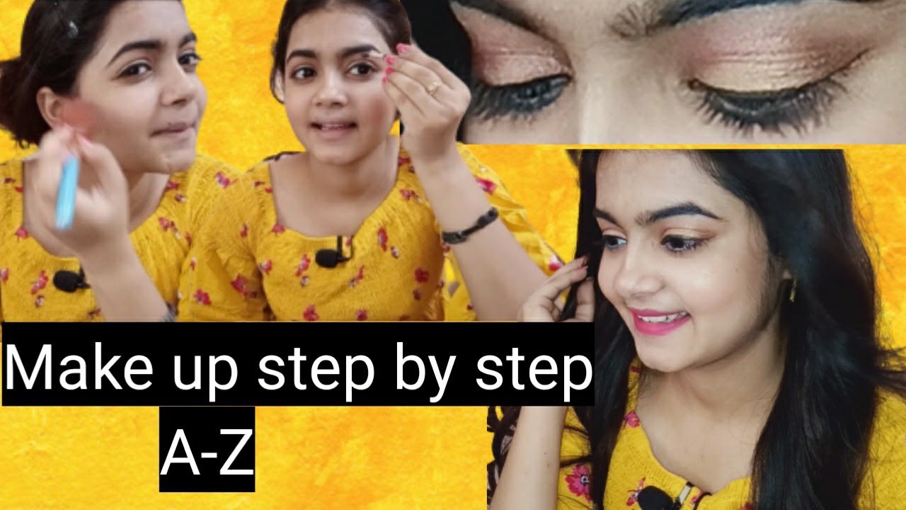 Make up tutorial For Beginners....Step by Step - YouTube