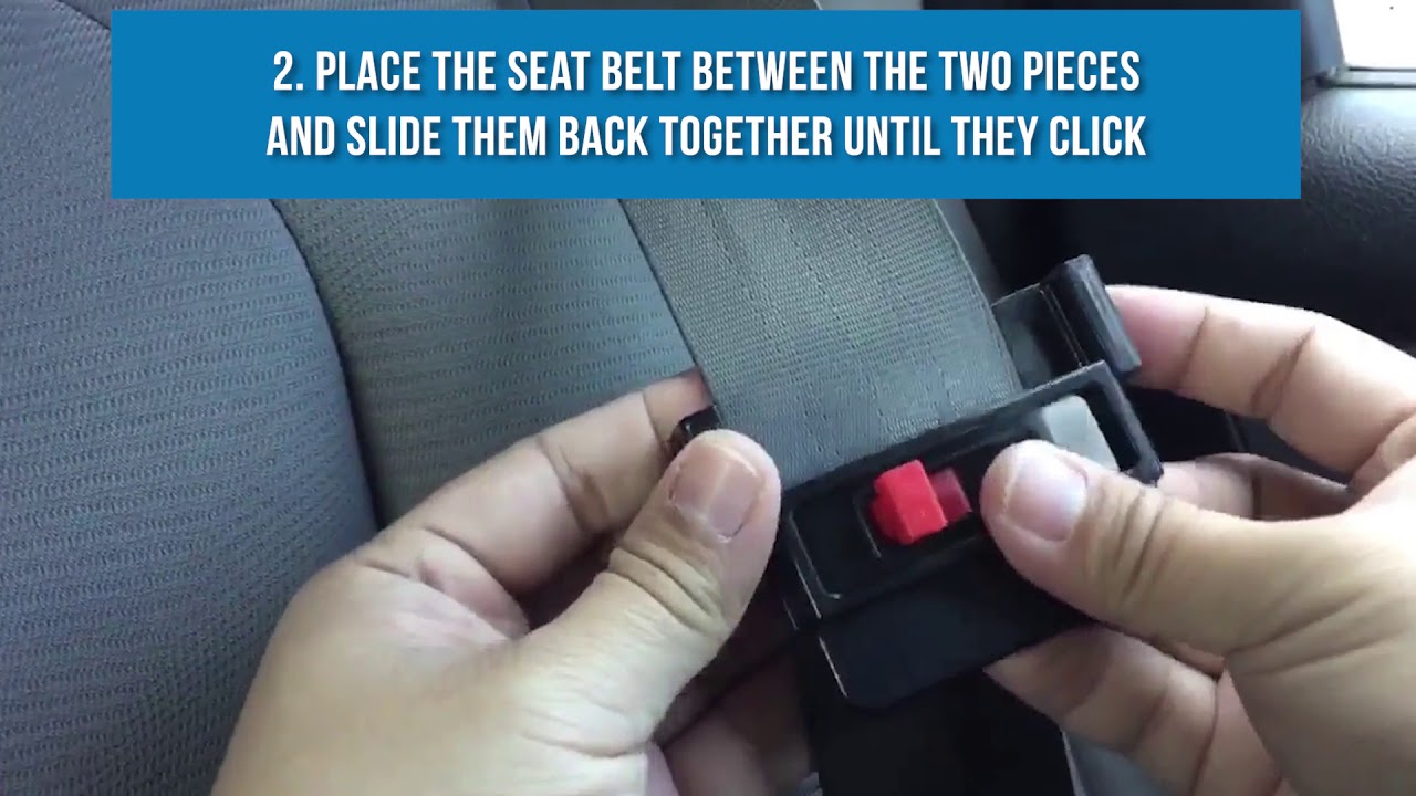 How to Install and Use the Seat Belt Tension Adjuster by Seat Belt ...