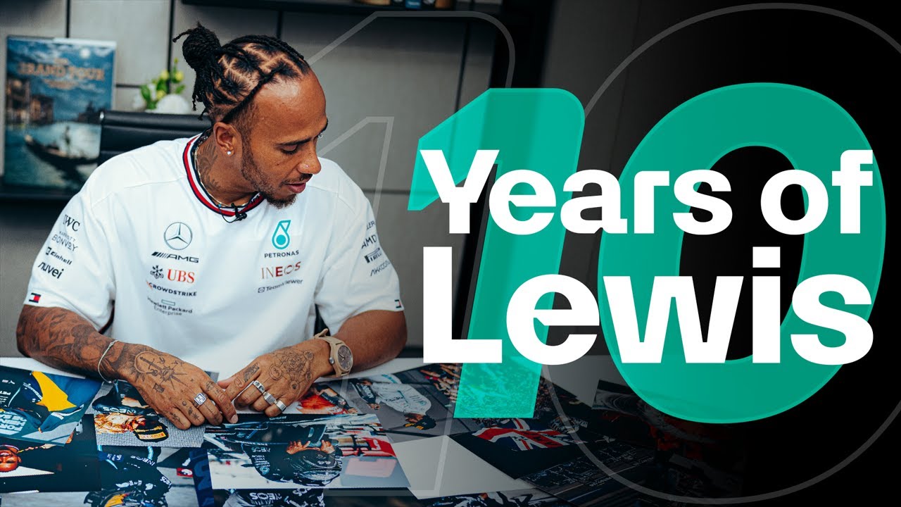 Lewis Hamilton Reacts to Iconic Moments From 10 Years With Mercedes ...