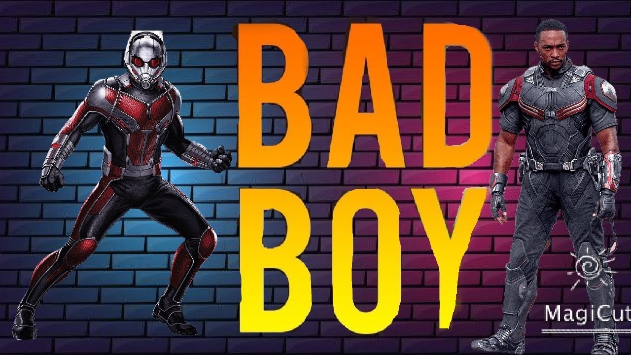 ant man and falcon in bad boy song - YouTube