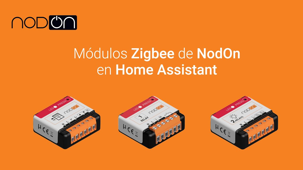Módulos Zigbee de NodOn en Home Assistant (con el Addon ZHA) - YouTube