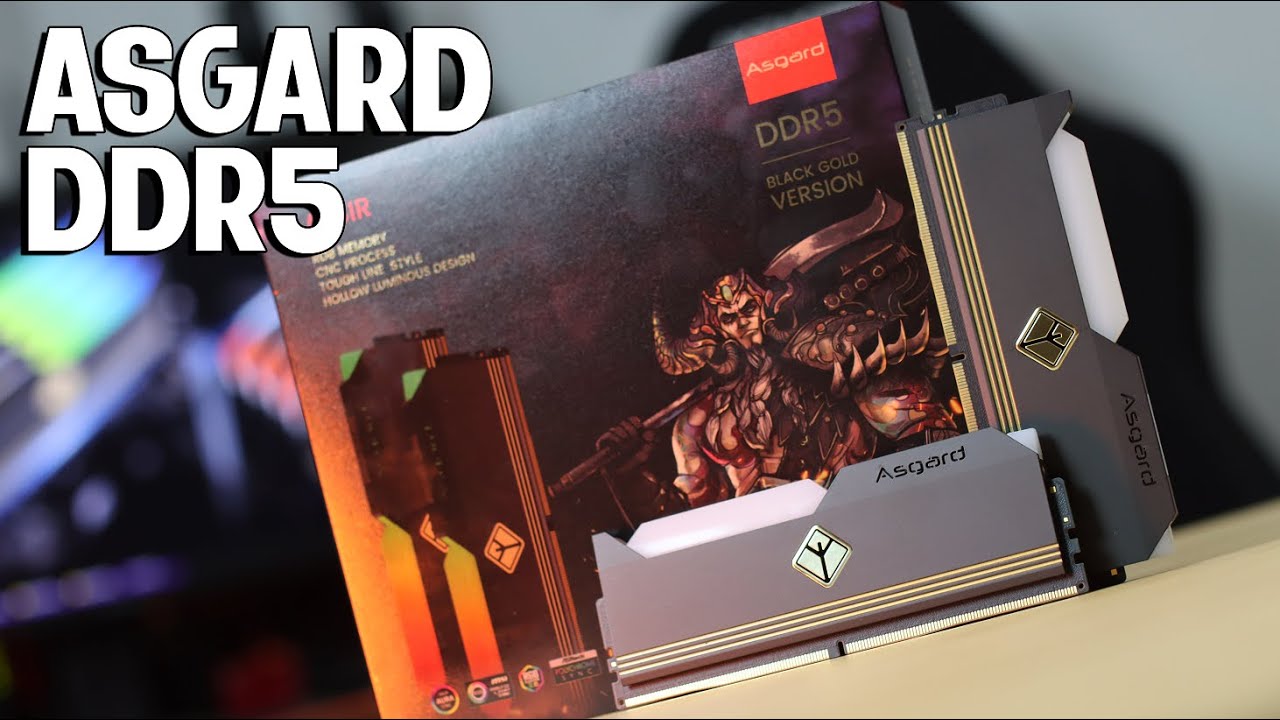 ASGARD AESIR DDR5 RGB with Intel Core i9-12900k! - YouTube