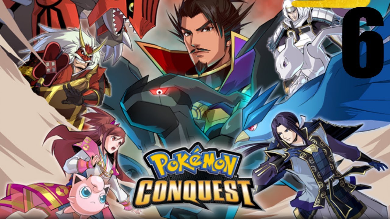 Pokemon Conquest Walkthrough Part 6 VS Ginchiyo's Army - YouTube