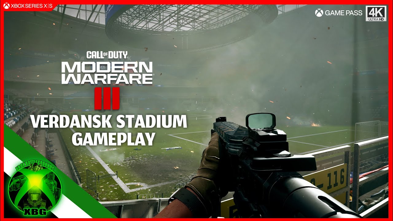 Call Of Duty Modern Warfare 3 - Verdansk Stadium Gameplay - YouTube