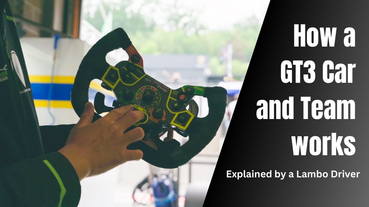 How a GT3 Car works, explained by a Lamborghini Driver I 24h Spa 2023 ...