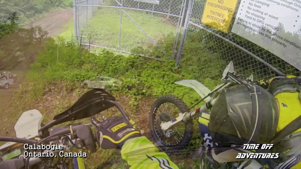 Riding Single Track Trails in Calabogie - YouTube