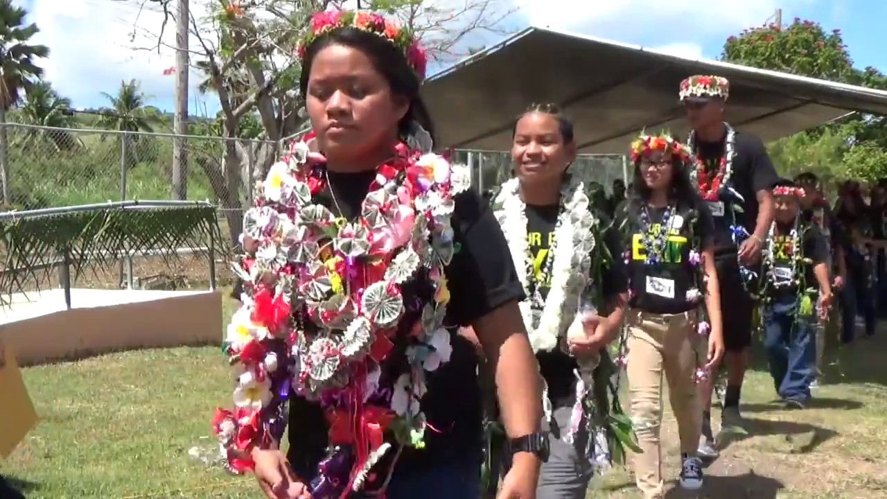 Procession of Promotees Tanapag Middle School Graduation Class of 2017 ...