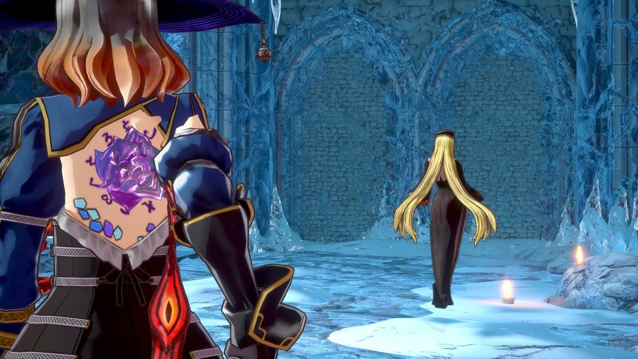 Bloodstained Ritual of the Night- final boss fight Dominique - YouTube