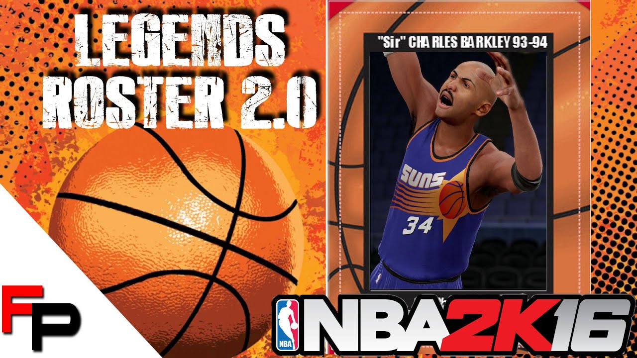 NBA 2K16 - Legends Roster 2.0 is Coming - Charles Barkley - YouTube