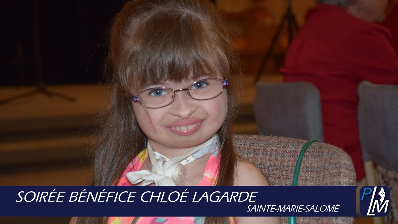 Soirée bénéfice Chloé Lagarde | Ste-Marie-Salomé - YouTube