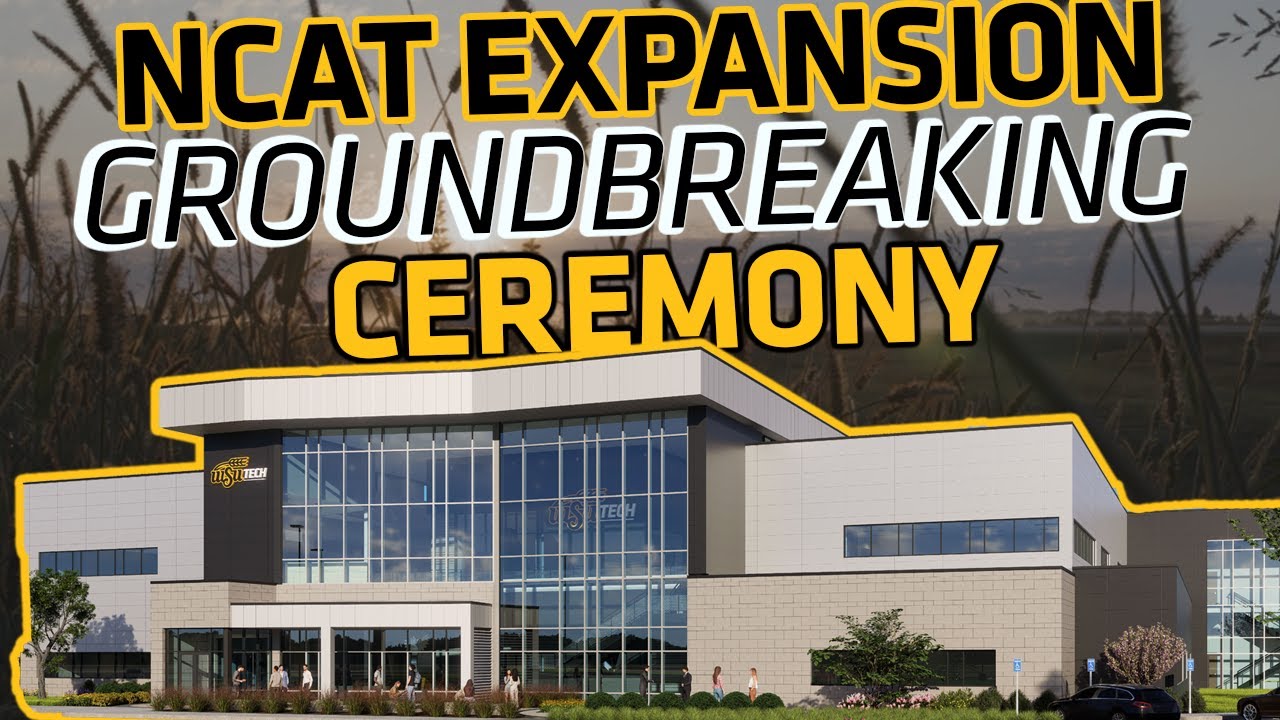 NCAT EXPANSION Groundbreaking Ceremony - YouTube