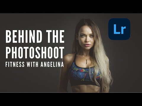 Angelina Petrova: Behind the Photoshoot & Lightroom editing (Godox AD400, AD300, AD200)