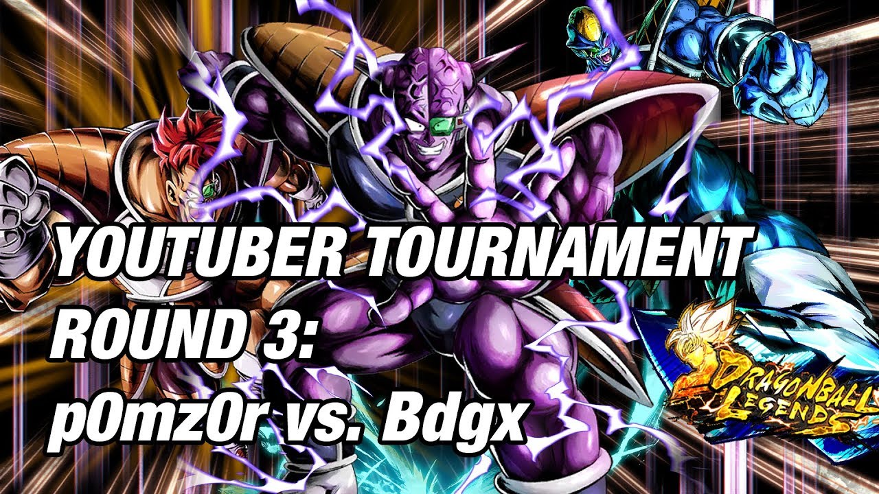 INTENSE! YouTuber's Tournament of Power vs. Bdgx [Dragon Ball Legends ...